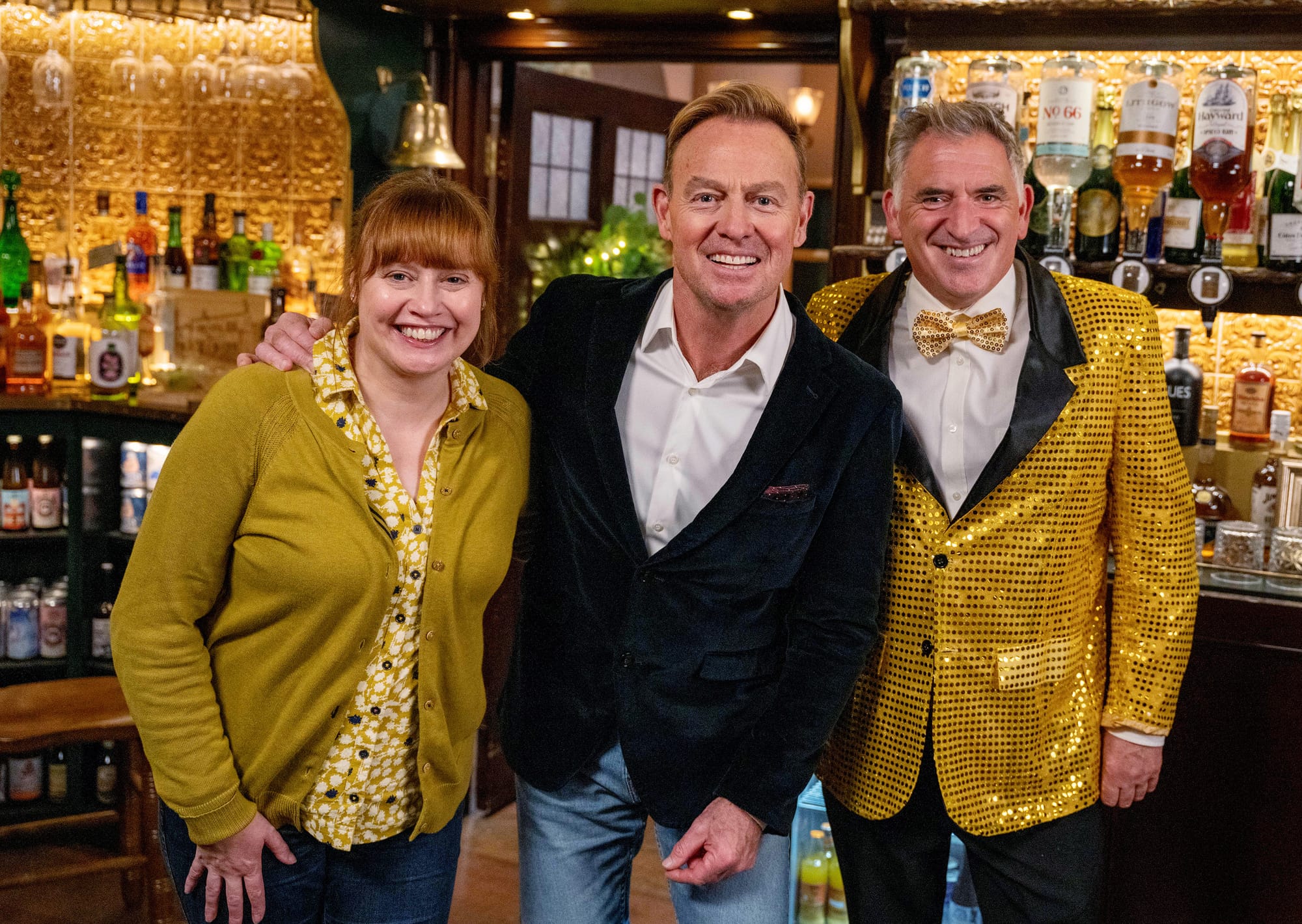 Legendary pop icon and actor Jason Donovan has made a cameo appearance ...